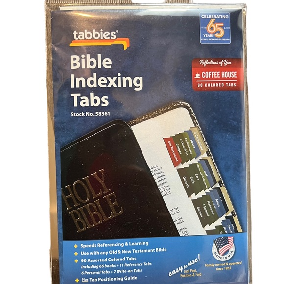 Office | Bible Indexing Tabs New In Package | Poshmark